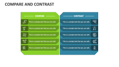 Compare and Contrast PowerPoint and Google Slides Template - PPT Slides