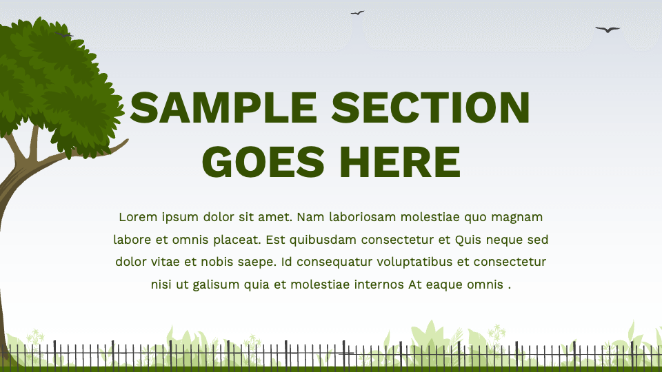 Free Zoo Presentation Theme for Google Slides and PowerPoint