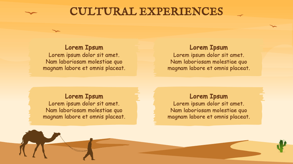 Desert Safari Presentation Theme for PowerPoint and Google Slides - PPT ...