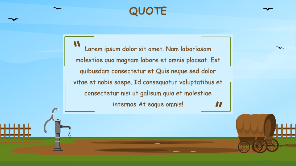 Village Presentation Theme for PowerPoint and Google Slides - PPT Slides