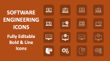 Software Engineering Icons for Google Slides and PowerPoint