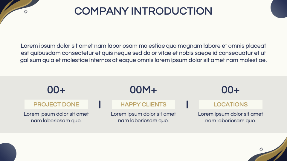 Project Description Template for Google Slides and PowerPoint - PPT Slides