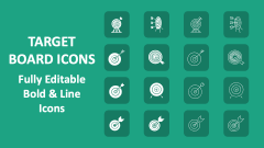 Target Board Icons for Google Slides and PowerPoint