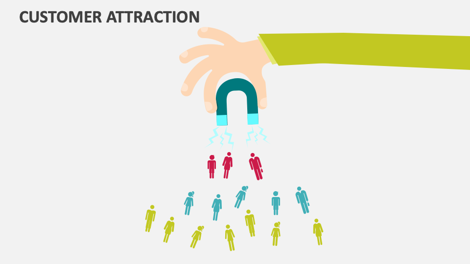 Customer Attraction PowerPoint and Google Slides Template - PPT Slides