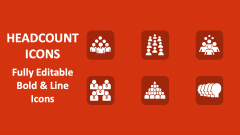 Headcount Icons for Google Slides and PowerPoint