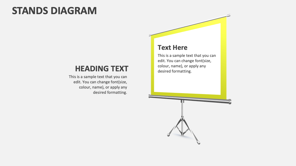 Stands Diagram Template for PowerPoint and Google Slides - PPT Slides