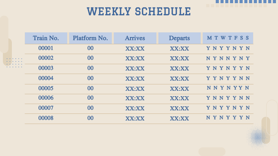 Free Railway Presentation Theme for Google Slides and PowerPoint