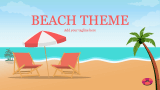 Beach Theme for PowerPoint and Google Slides - PPT Slides