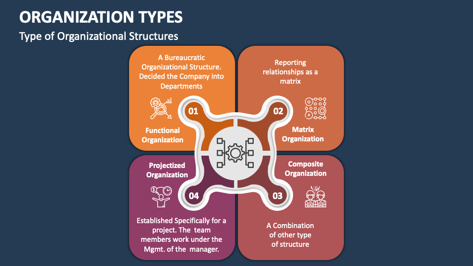 Organization Types PowerPoint and Google Slides Template - PPT Slides