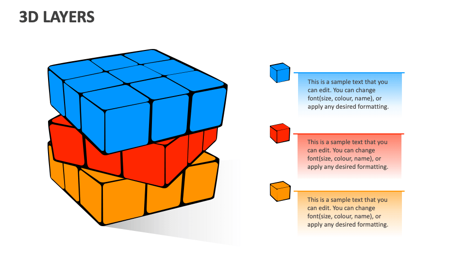 3D Layers Template for PowerPoint and Google Slides - PPT Slides