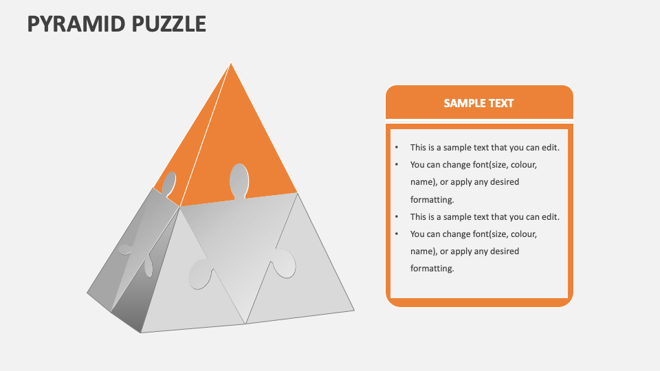 Pyramid Puzzle Template for PowerPoint and Google Slides - PPT Slides