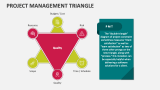 Project Management Triangle PowerPoint and Google Slides Template - PPT ...
