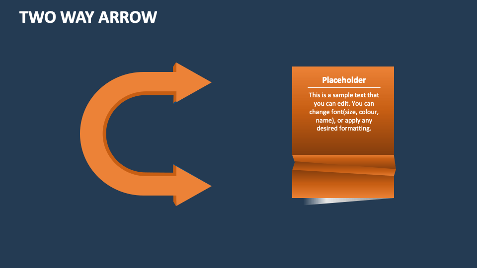 Two Way Arrow Template for PowerPoint and Google Slides - PPT Slides