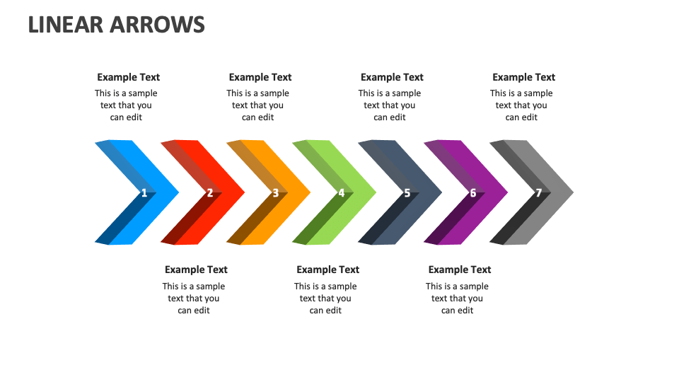 Linear Arrows Template for PowerPoint and Google Slides - PPT Slides