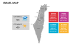 Israel Map for Google Slides and PowerPoint - PPT Slides