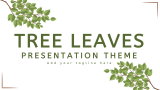 Free Tree Leaves Theme for Google Slides and PowerPoint