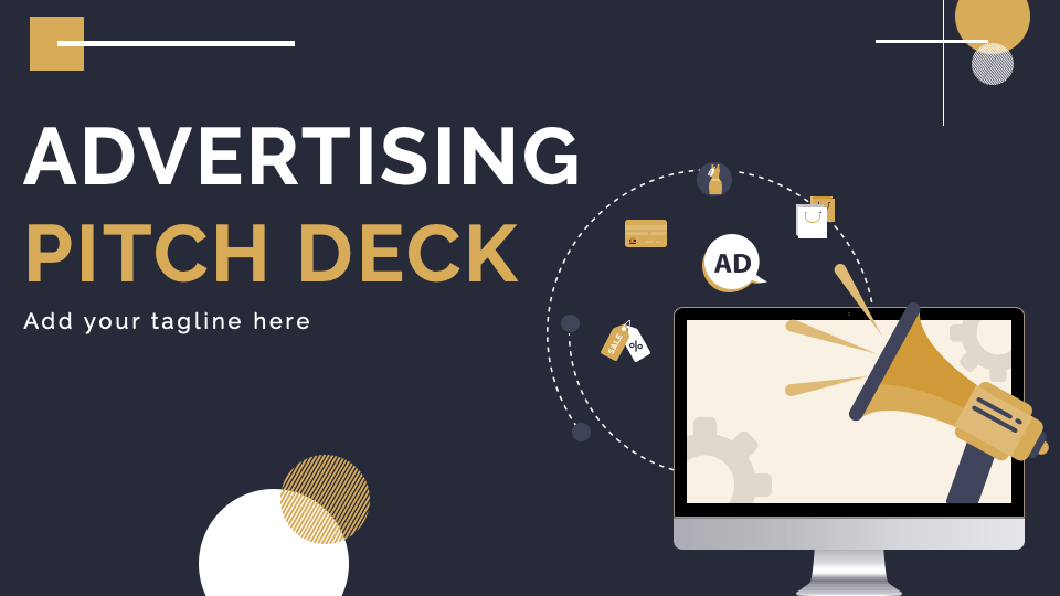 Advertising Pitch Deck for Google Slides and PowerPoint - PPT Slides