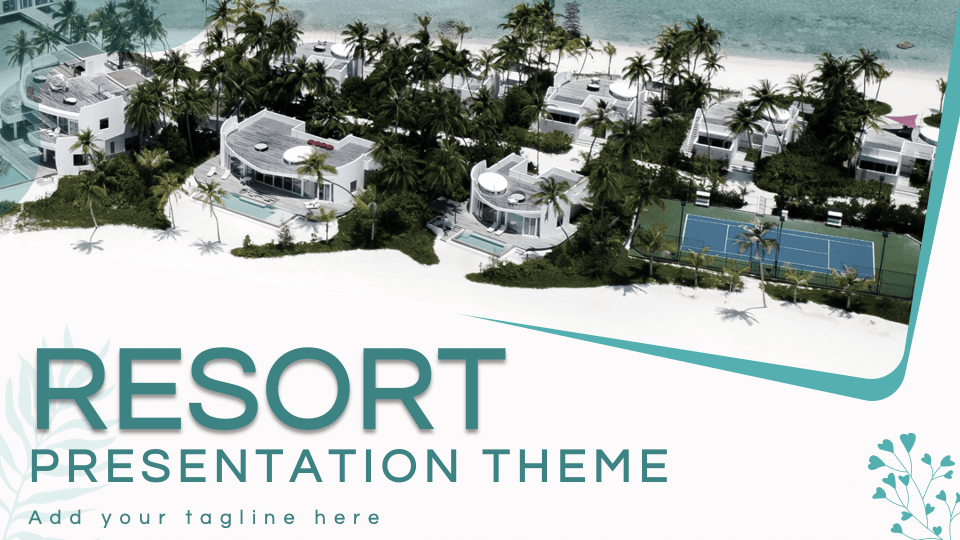 Resort Presentation Theme for Google Slides and PowerPoint - PPT Slides