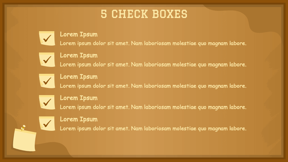 Free Bulletin Board Theme for Google Slides and PowerPoint