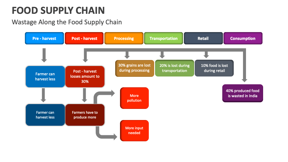 Food Supply Chain Template for PowerPoint and Google Slides - PPT Slides