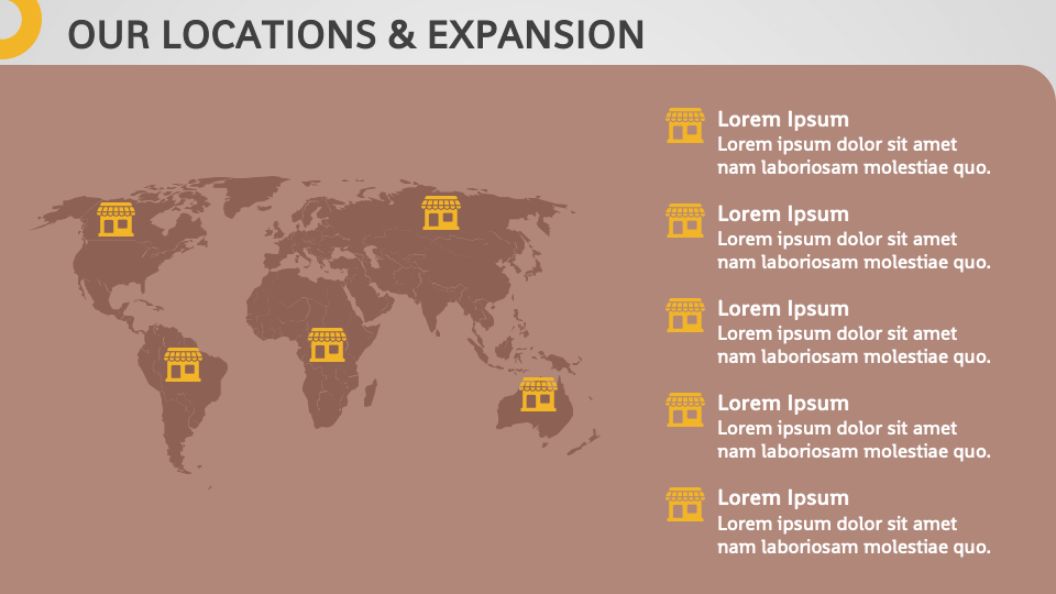 Grocery Store Company Profile for Google Slides and PowerPoint