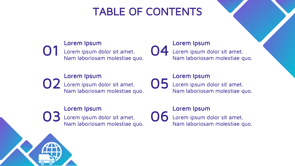 Logistics Business Plan Presentation for PowerPoint and Google Slides ...