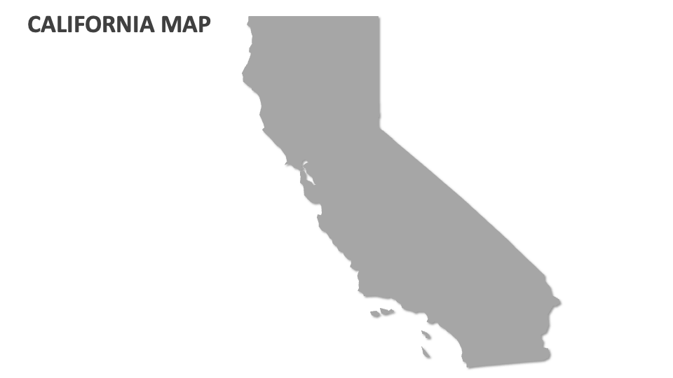 California Map for Google Slides and PowerPoint - PPT Slides