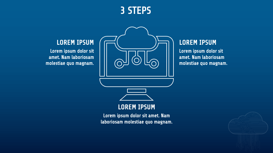 Cloud Technology Theme for PowerPoint and Google Slides - PPT Slides