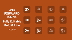 Way Forward Icons for Google Slides and PowerPoint