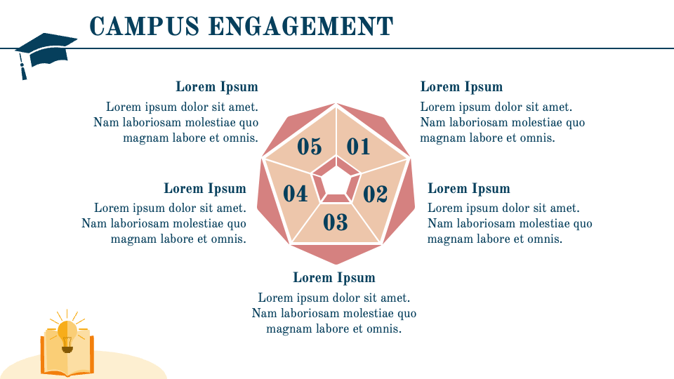 Free College Theme for Google Slides and PowerPoint