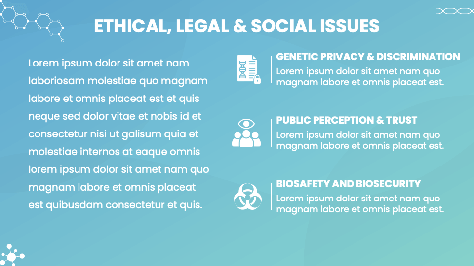 Free - Biotechnology Lesson Presentation Template for Google Slides and ...