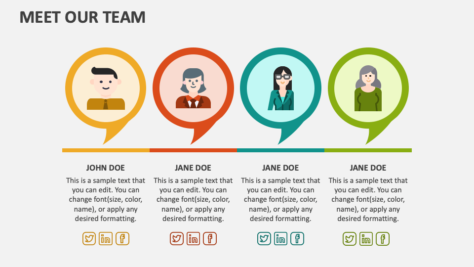 Meet Our Team PowerPoint and Google Slides Template - PPT Slides