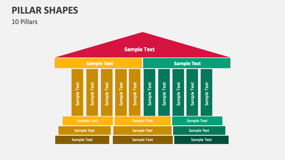 Pillar Shapes Template for PowerPoint and Google Slides - PPT Slides