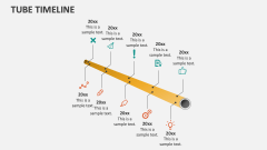 Tube Timeline Template for PowerPoint and Google Slides - PPT Slides