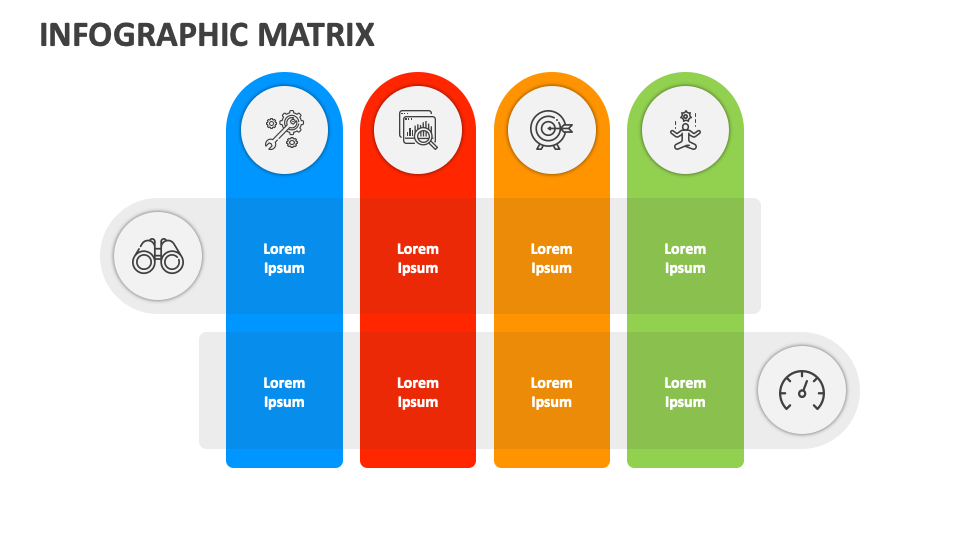 Infographic Matrix PowerPoint and Google Slides Template - PPT Slides