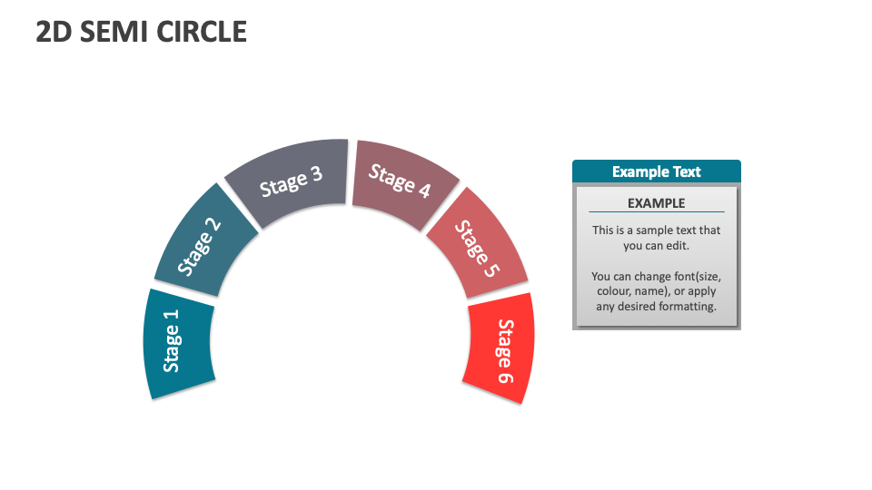 2D Semi Circle Template for PowerPoint and Google Slides - PPT Slides