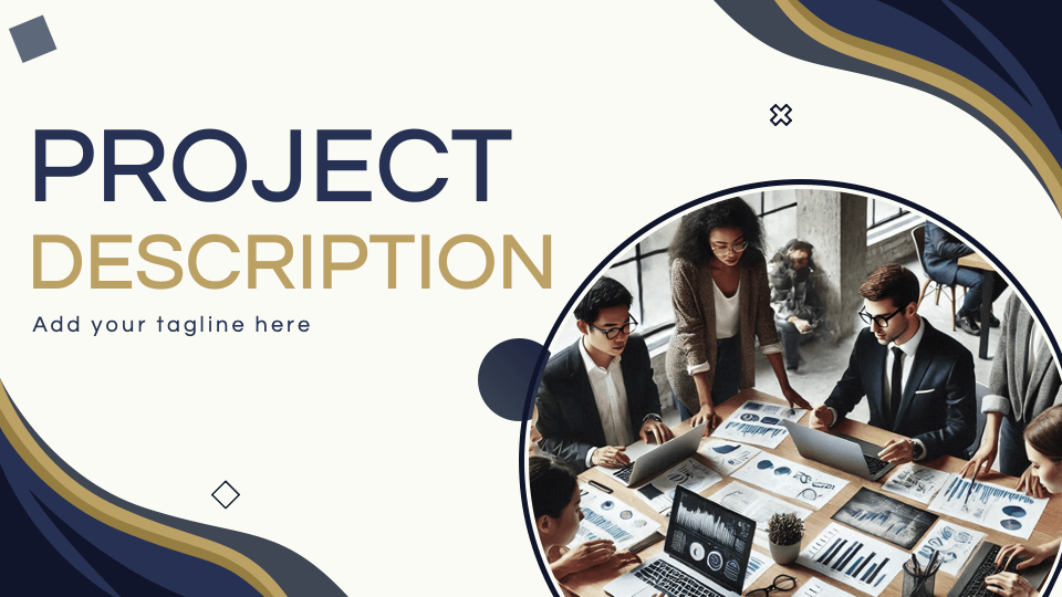 Project Description Template for Google Slides and PowerPoint - PPT Slides