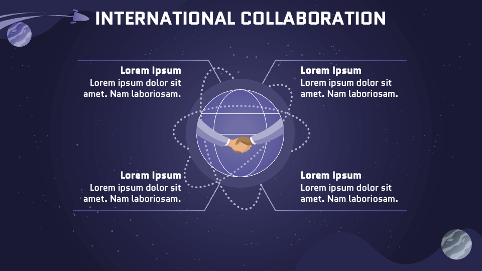 Free Space Exploration Theme for Google Slides and PowerPoint