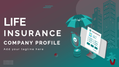 Life Insurance Company Profile for Google Slides and PowerPoint