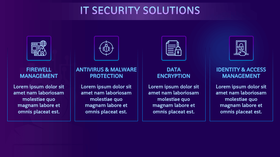 IT Security Hacker Pitch Deck for Google Slides and PowerPoint