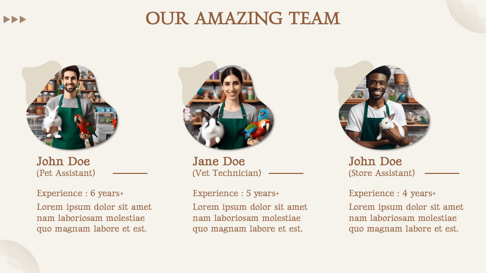 Pet Store Business Plan Template for Google Slides and PowerPoint - PPT ...