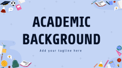 Free Academic Background Presentation for Google Slides and PowerPoint