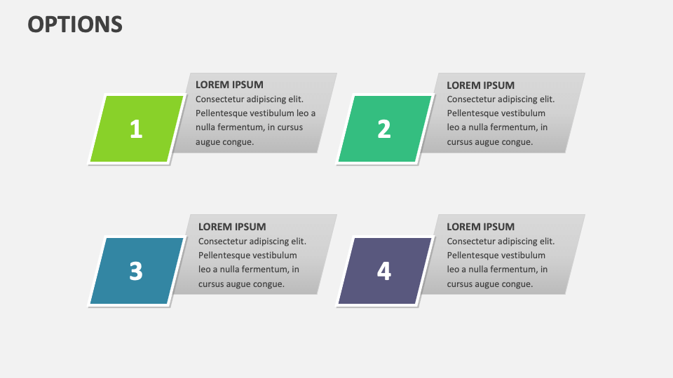 Options Template for PowerPoint and Google Slides - PPT Slides