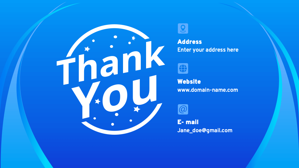 Blue Presentation Theme for PowerPoint and Google Slides - PPT Slides