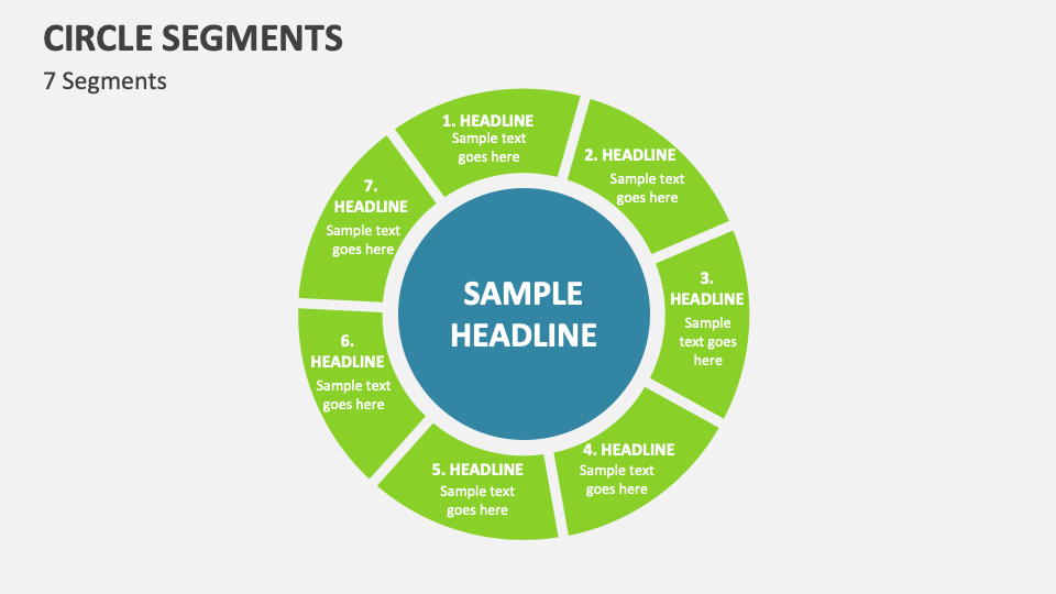 Circle Segments Template for PowerPoint and Google Slides - PPT Slides