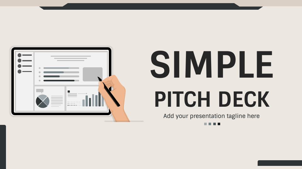 Simple Pitch Deck Template for Google Slides and PowerPoint