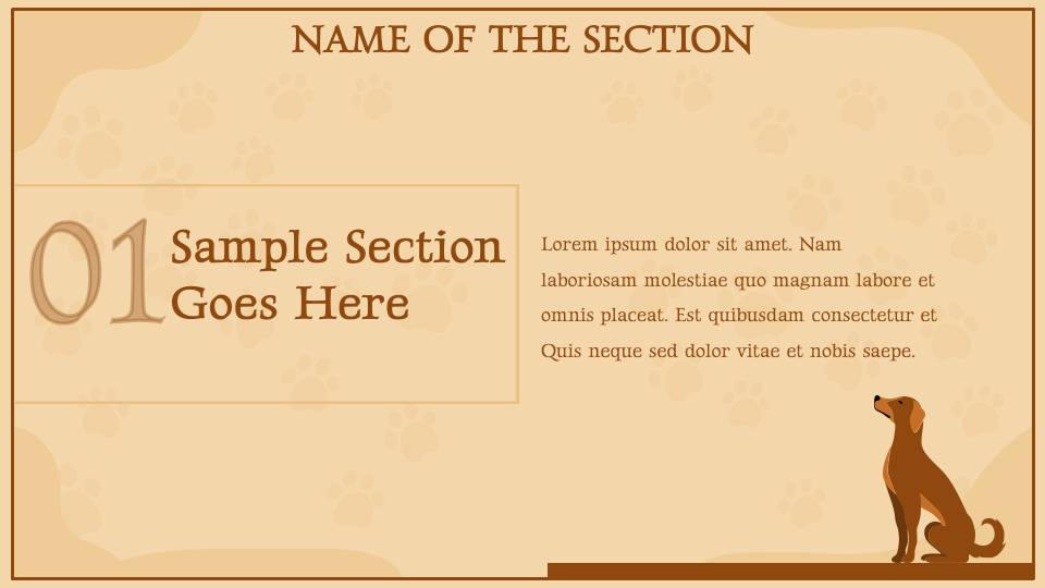 Dog Presentation Theme for PowerPoint and Google Slides - PPT Slides