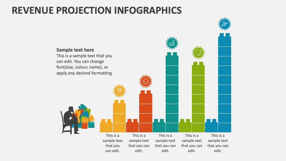 Revenue Projection Infographics PowerPoint and Google Slides Template ...