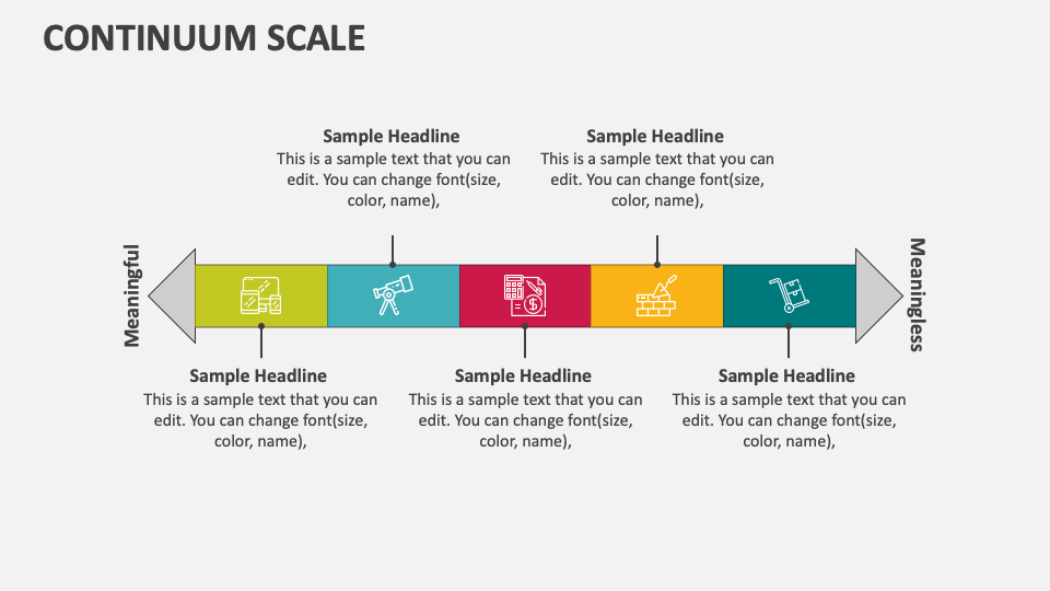 Continuum Scale PowerPoint and Google Slides Template - PPT Slides Continuum Scale PowerPoint and Google Slides Template - PPT Slides