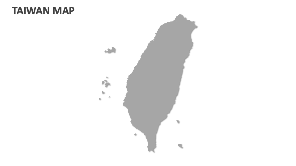 Taiwan Map for Google Slides and PowerPoint - PPT Slides